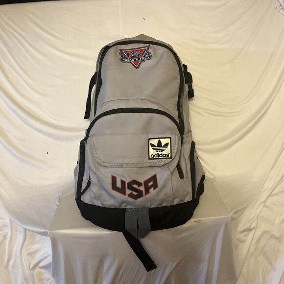 adidas | Bags | Adidas Backpack Owned By An Olympic Athlete Who Ran In ...